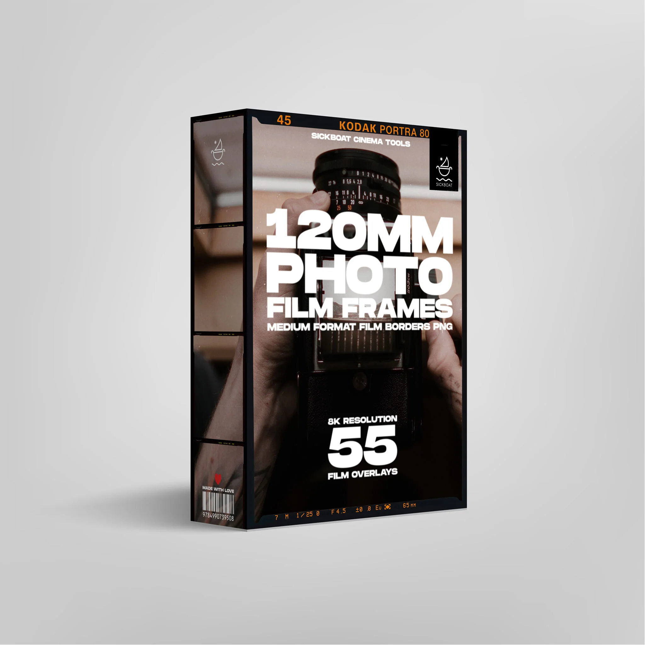 Sickboat - 120mm Photo Film Frames PNG | Medium Format Film Borders PNG ...